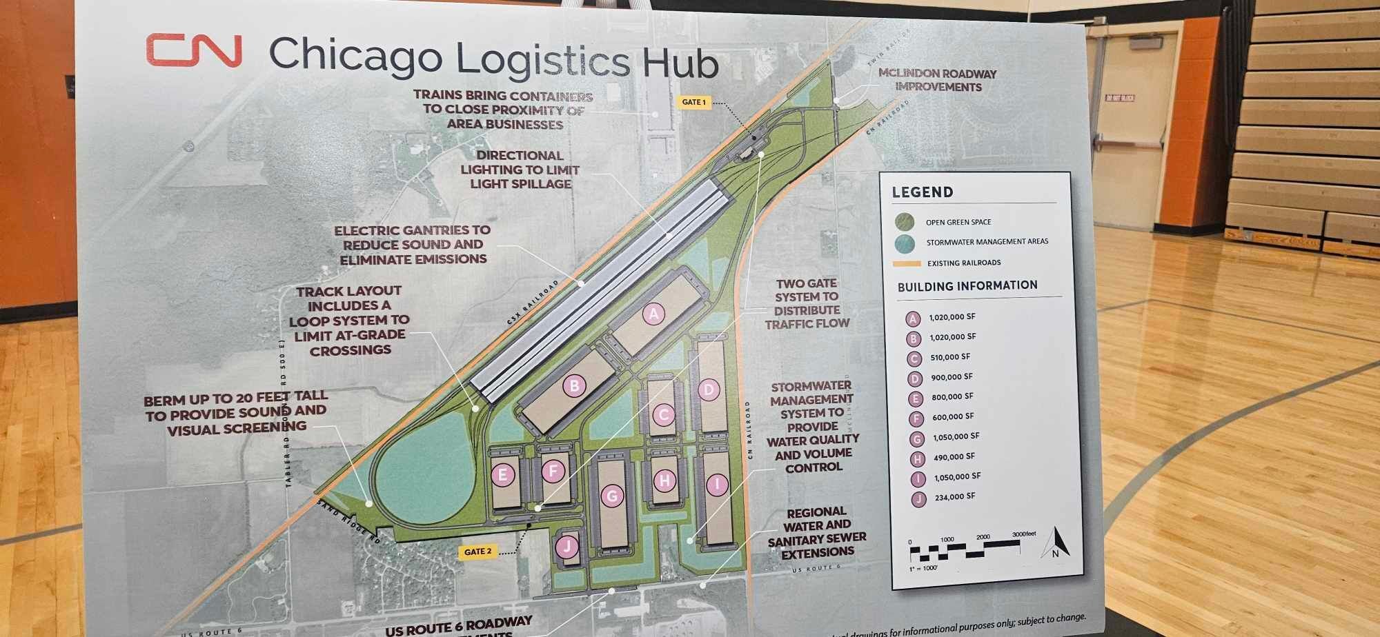 Canadian National Railroad Holds Open House Regarding Massive Chicago ...