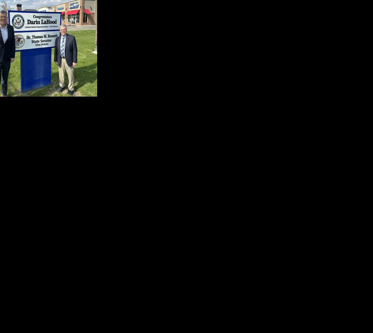 Congressman LaHood & Senator Bennett Hold Open House in Morris | Local ...
