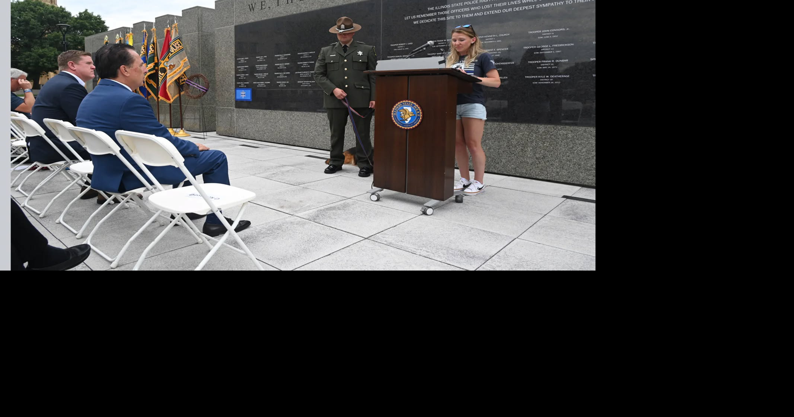 Fallen Troopers Honored at ISP Memorial Wall Ceremony | Local News | wcsjnews.com