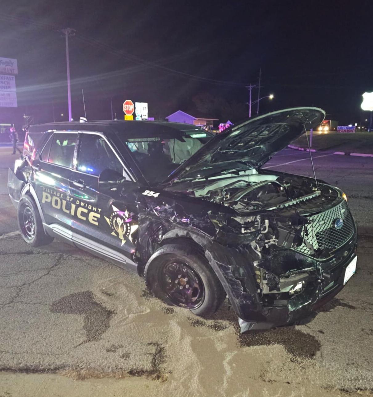 Three Individuals Injured in Crash, Dwight Police Officer Involved ...