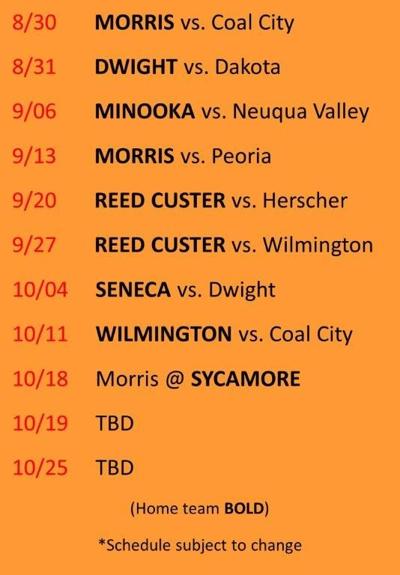 WCSJ Football Broadcast Schedule | Local Sports | wcsjnews.com