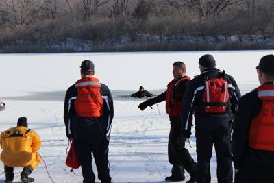 Coal City Fire Completes Ice Rescue Training | Local News | wcsjnews.com