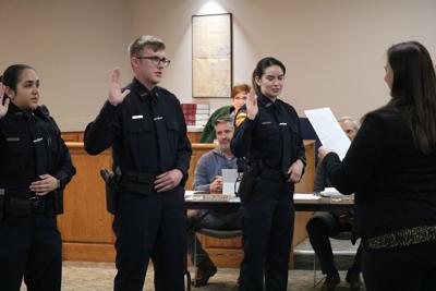Village of Minooka Welcomes 3 New Officers to Police Department Ranks ...