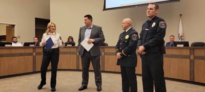Two Morris Police Officers Sworn-in During Meeting | Local News ...