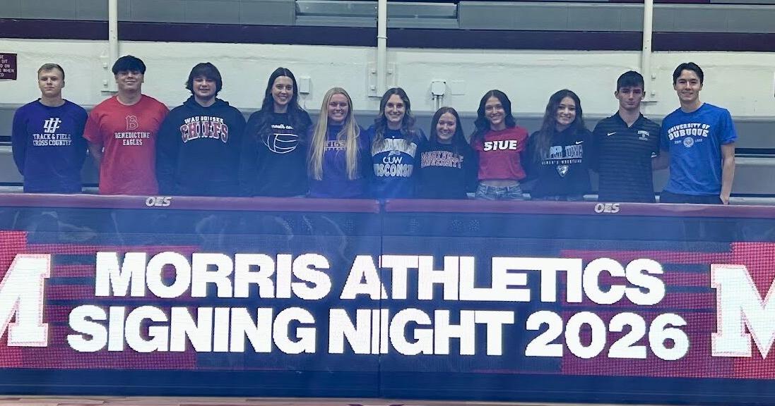 Several Morris High School Athletes Announce College Signings | Local ...