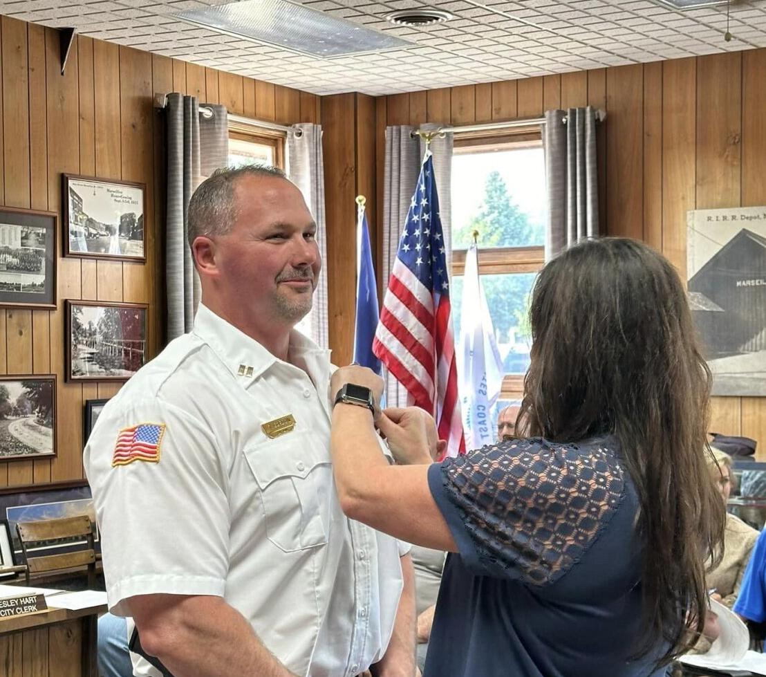 Todd Gordon Sworn-in as Newest Marseilles Police Chief | Local News ...