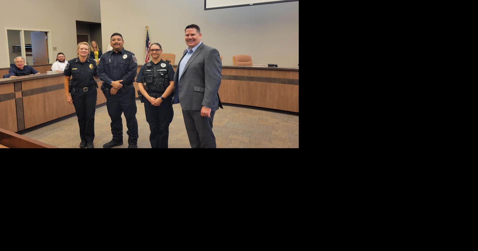 Two Morris Police Officers Sworn In | Local News | wcsjnews.com