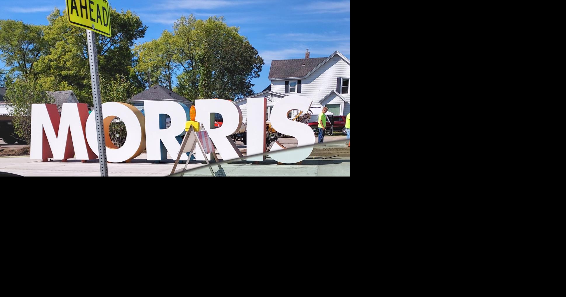 Mayor Chris Brown Provides Updates on New Morris Sign & Downtown ...