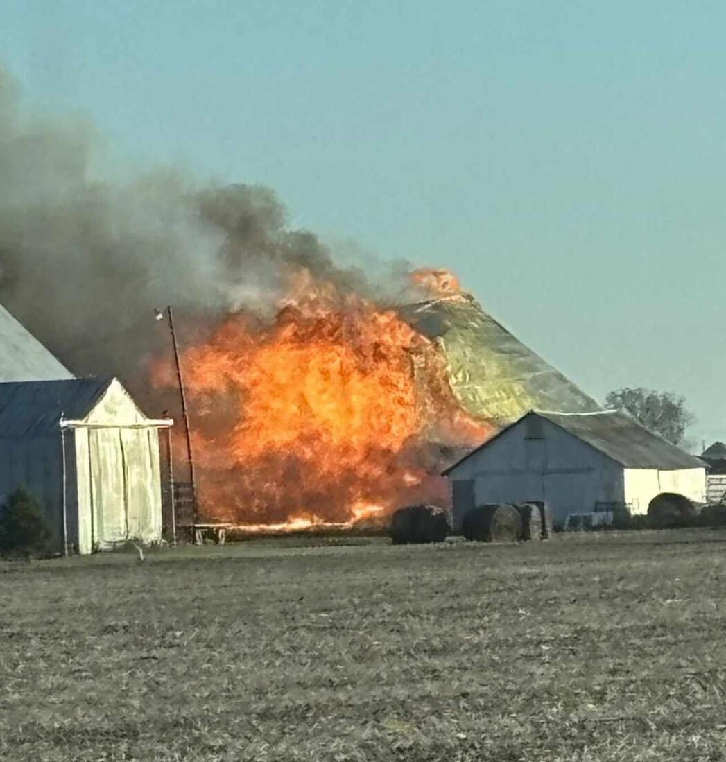 Barn Destroyed By Fire in Rural Dwight | Local News | wcsjnews.com