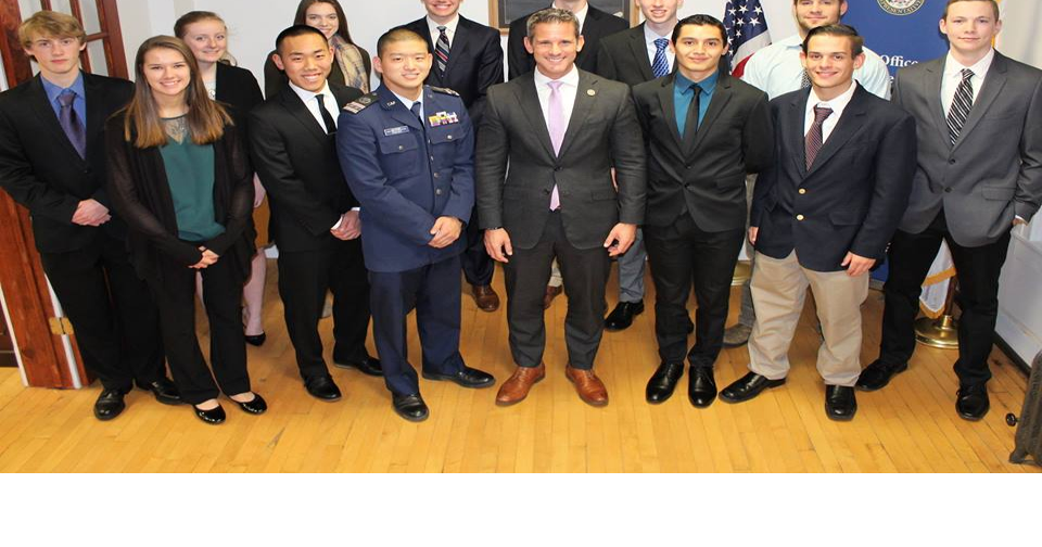 Congressman Adam Kinzinger Recognizes Area Students For Their Military ...