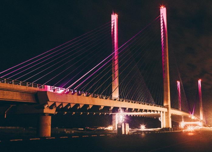 DelDOT lights up bridges, facilities in October for breast cancer ...
