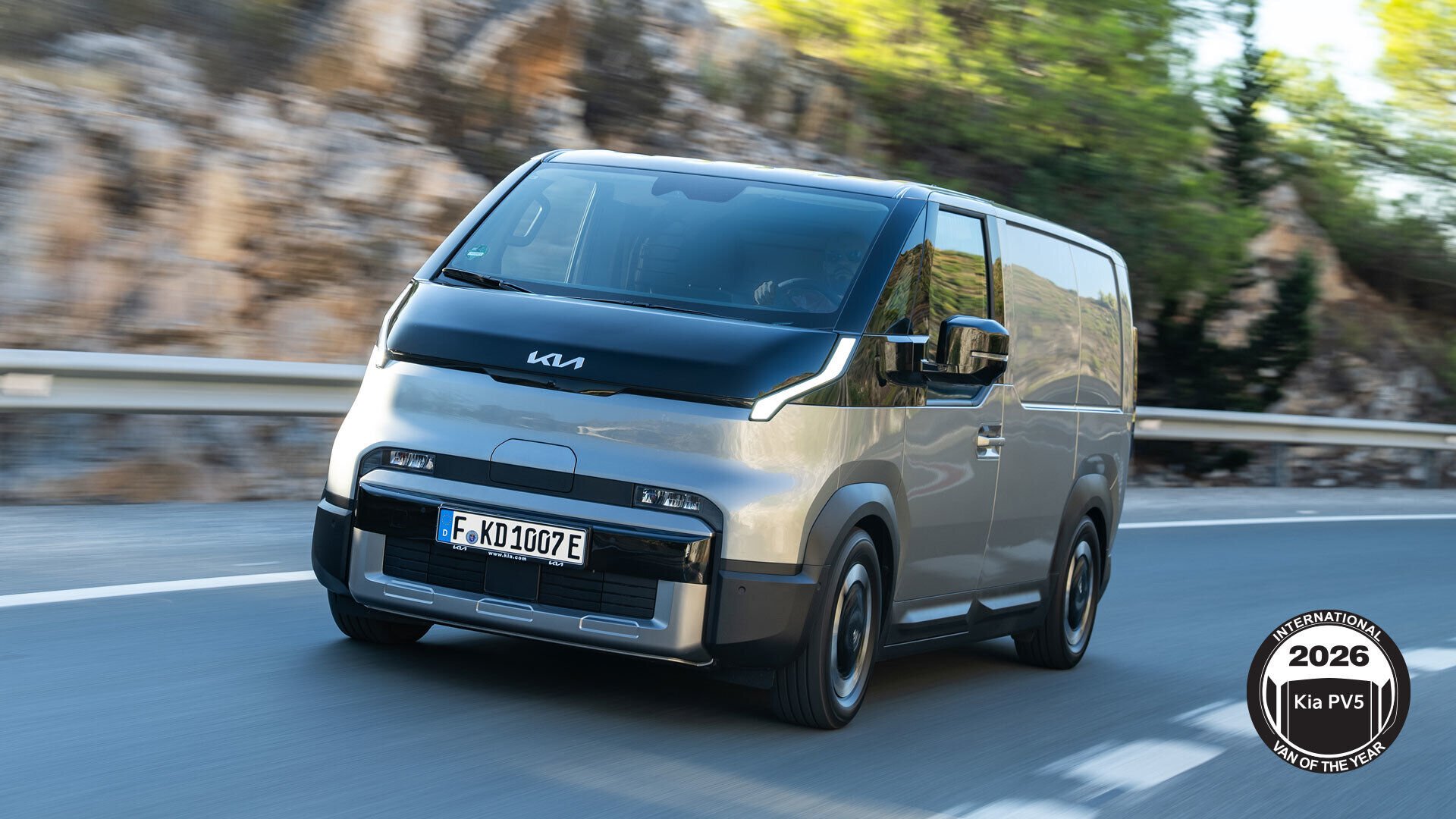 Kia's PV5 wins the '2026 International Van of the Year' | Press Releases | wdel.com