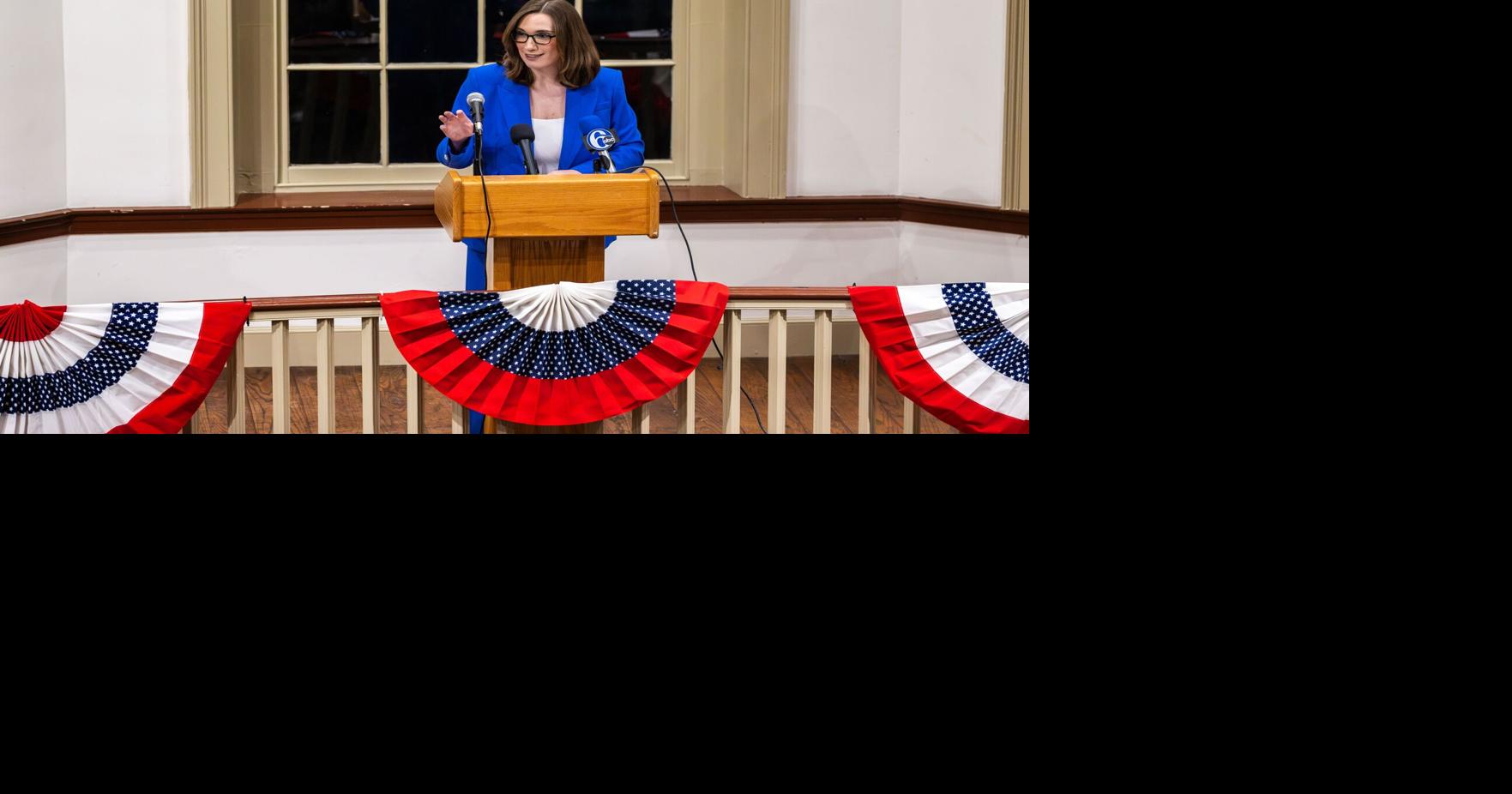 Congresswoman Sarah McBride ceremonially sworn in, in her home state of ...