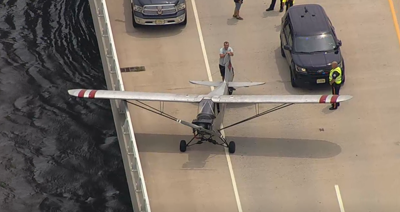 Pilot safely lands banner plane on OCNJ bridge; no injuries | The ...