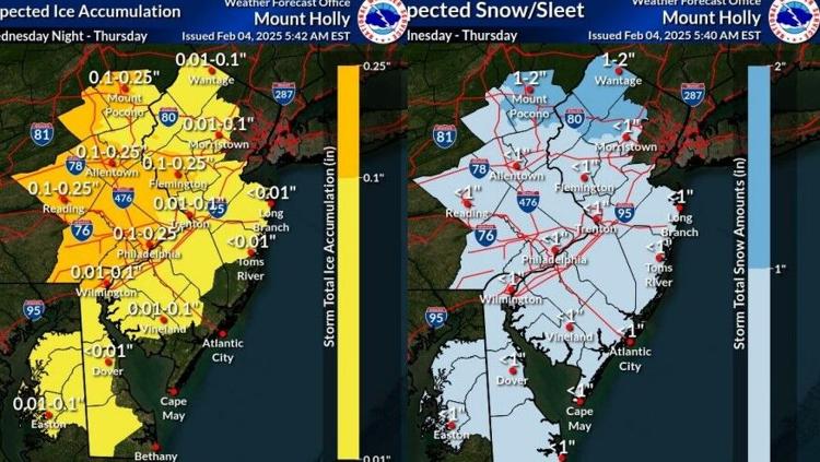 Complicated weather commute for Wednesday | The Latest from WDEL News ...