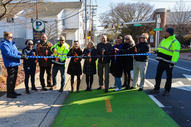 Riding a busy stretch of Del. Ave. in Newark gets safer for cyclists, e ...