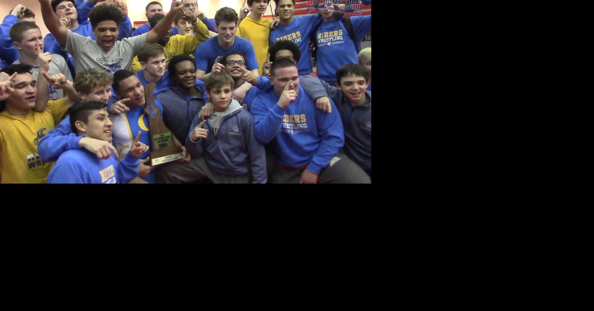 VIDEO | Determined Caesar Rodney returns to top of Delaware wrestling ...