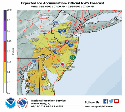 UPDATE | Ice storm set to glaze over area Saturday into Sunday | The ...