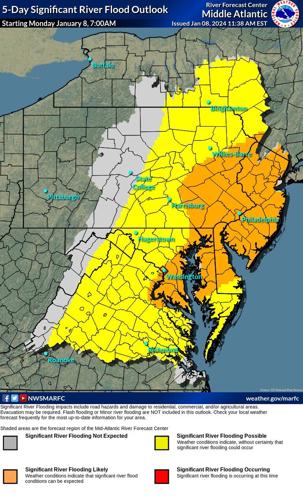 "Colossal" storm brings flood potential | The Latest from WDEL News ...