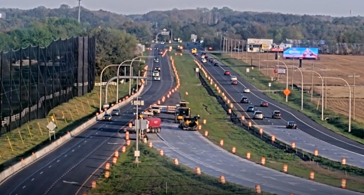 DelDOT preparing to open Northbound Route 1 bridge over Route 16 near ...