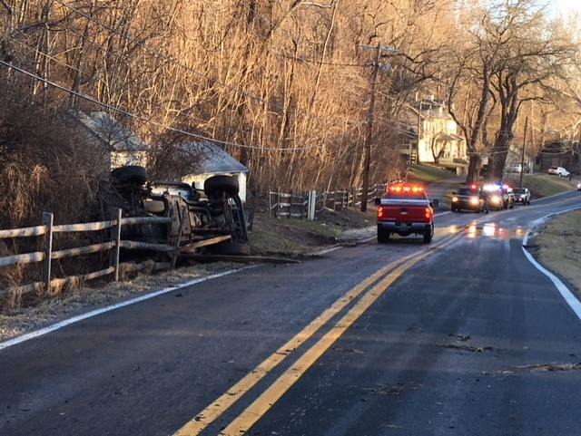 Ice a factor in Thompson Bridge rollover wreck | The Latest from WDEL ...