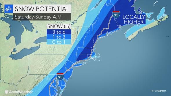Certain doom: Snow projections reach 1 to 3 whole inches across ...
