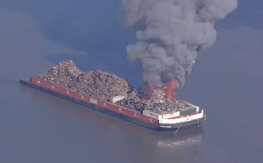 VIDEO | UPDATE | Barge fire under control | The Latest from WDEL News ...