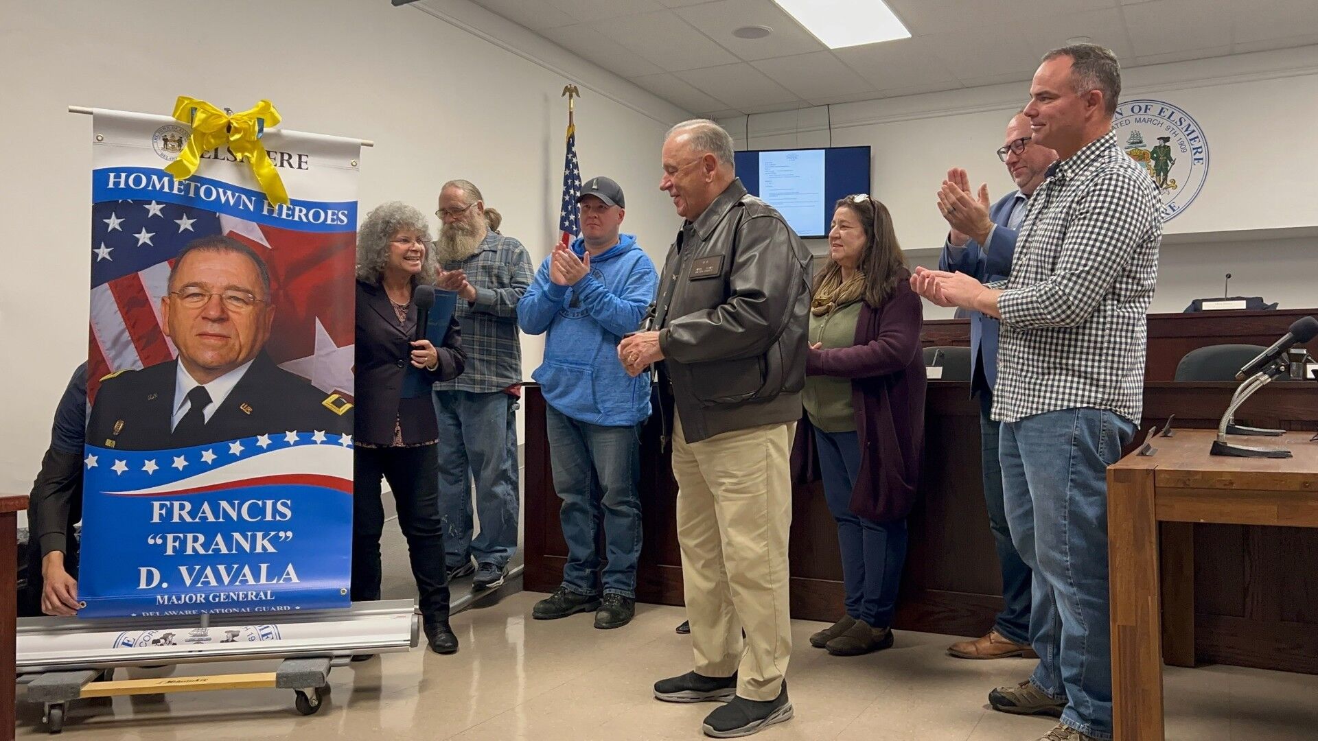 Vavala honored as hometown hero | The Latest from WDEL News | wdel.com