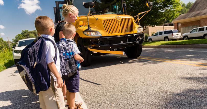 Passing a stopped Red Clay school bus? Prepare to smile for the cameras ...