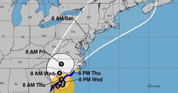 Double dose of heavy rainfall due for Delaware | The Latest from WDEL ...