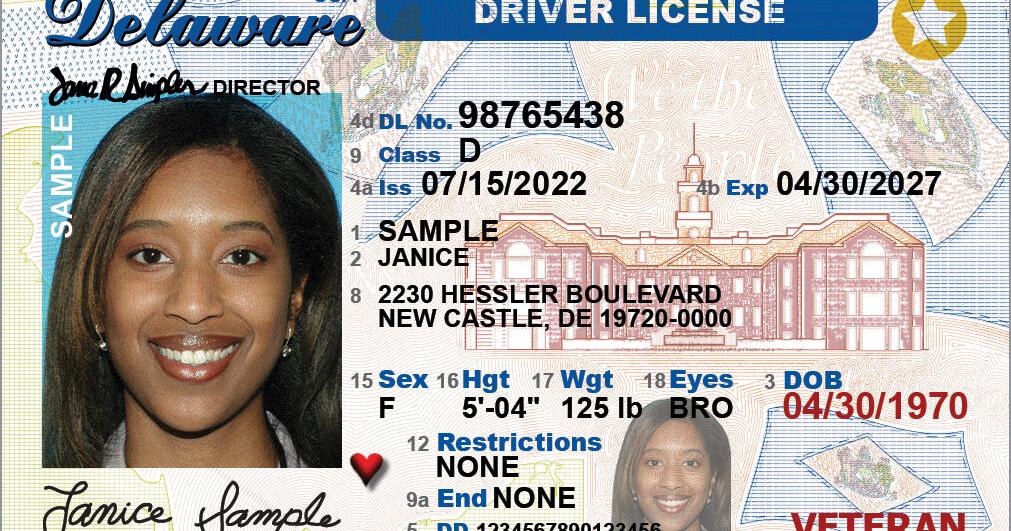 Delaware's veterans now able to indicate their status on driver ...