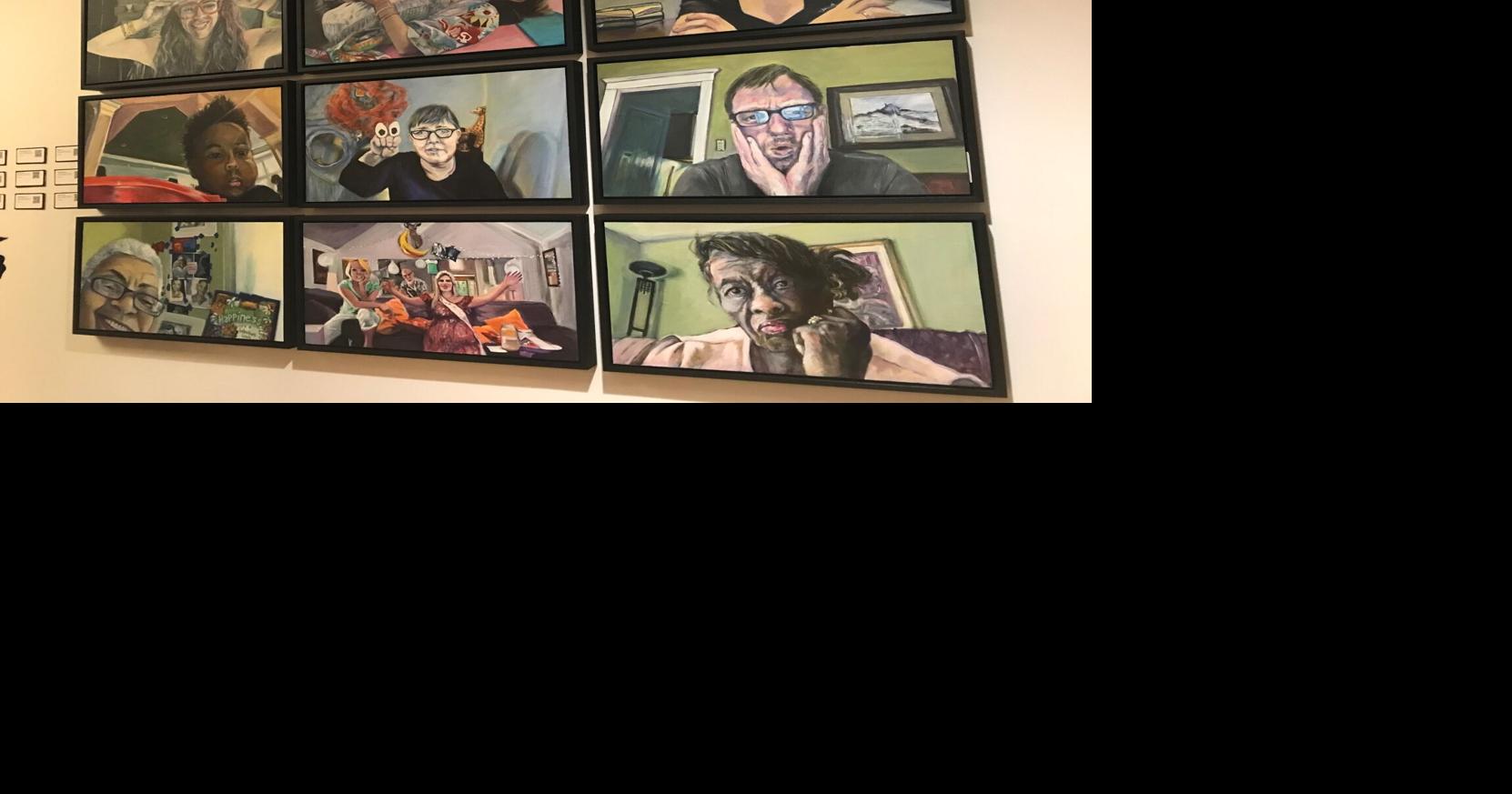Unmasked | Portraits from the Zoom Room capture a unique point in time ...