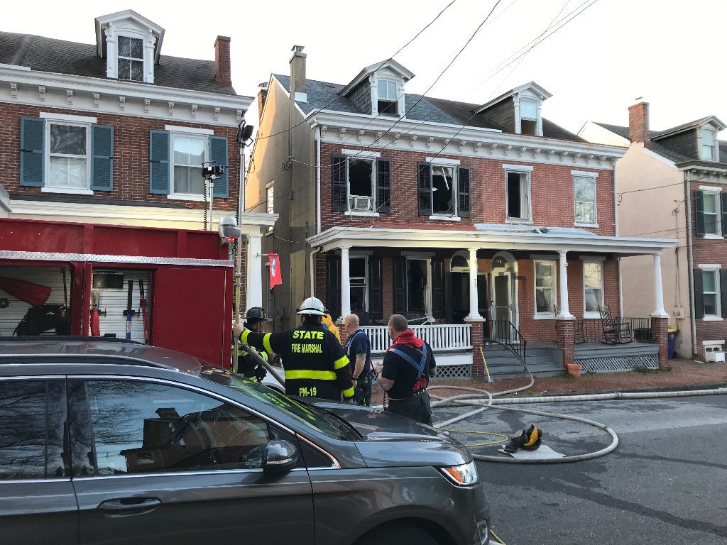 Pre-dawn fire damages New Castle City duplex | The Latest from WDEL ...