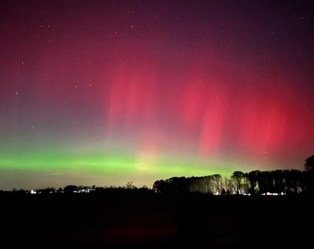 PHOTOS: Northern lights shine over Delaware | The Latest from WDEL News ...