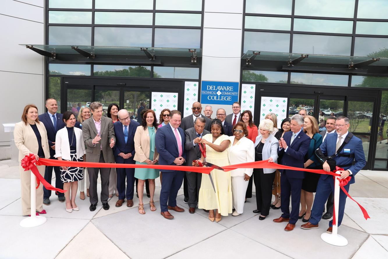 Ribbon cut on 'new' Terry Building in Dover | The Latest from WDEL News ...