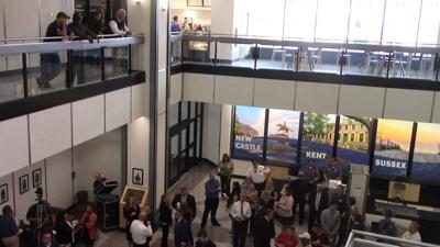 VIDEO | Visitors, employees are 'wowed' by Carvel State Building ...