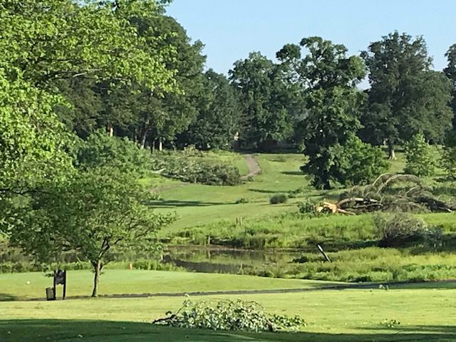 GALLERY | Mother Nature scores direct hit at Delcastle Golf Course ...
