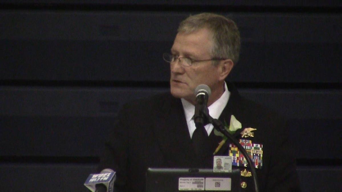 VIDEO: Rear Admiral returns to Salesianum to share lessons from sports ...