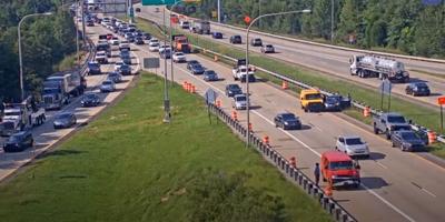 Multi-vehicle crash jammed up Route 1 southbound during PM rush hour ...