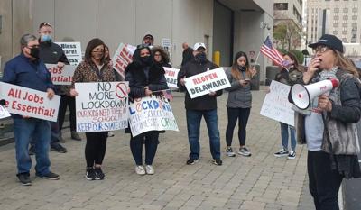 Protesters call for Delaware to eliminate, not add, COVID restrictions ...