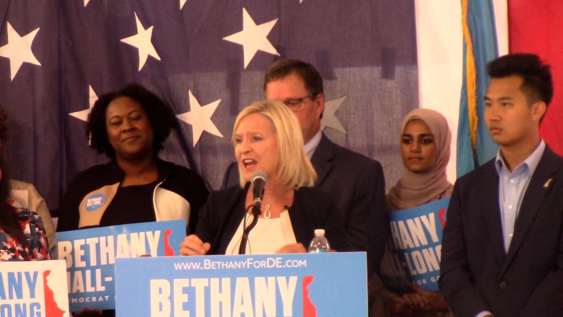 VIDEO | Lt. Gov. Bethany Hall-Long officially launches campaign for ...