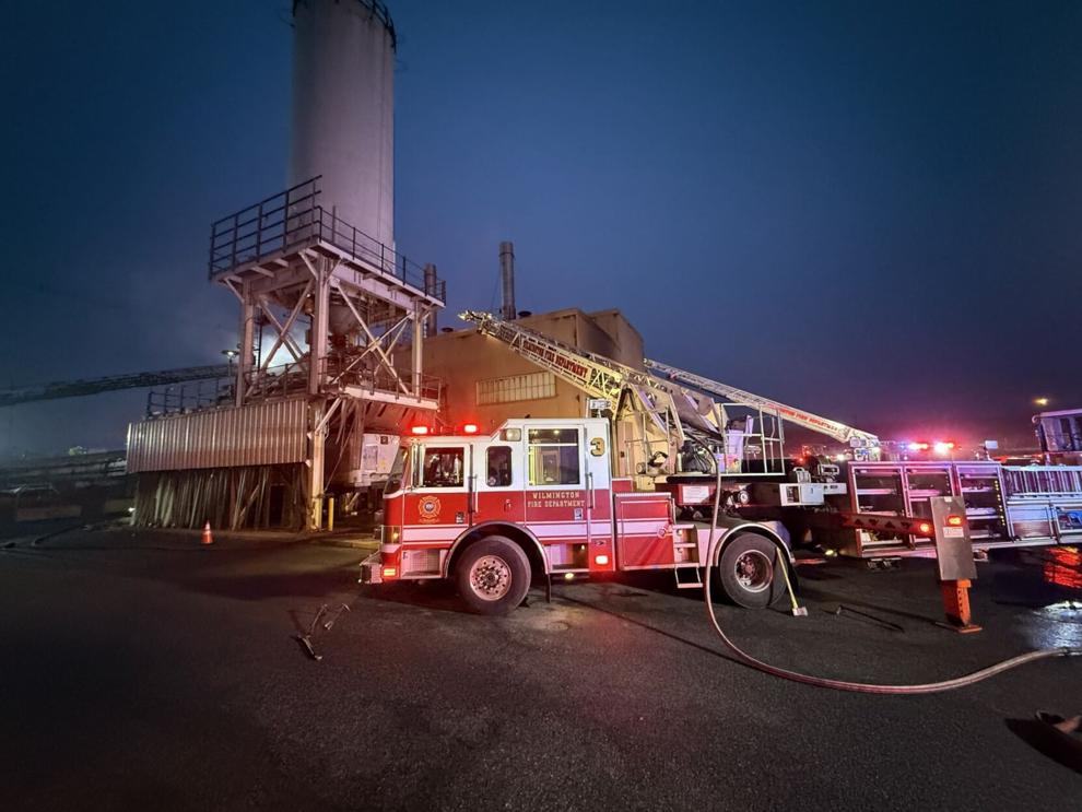 Fire and explosion at Wilmington wastewater treatment plant | The ...
