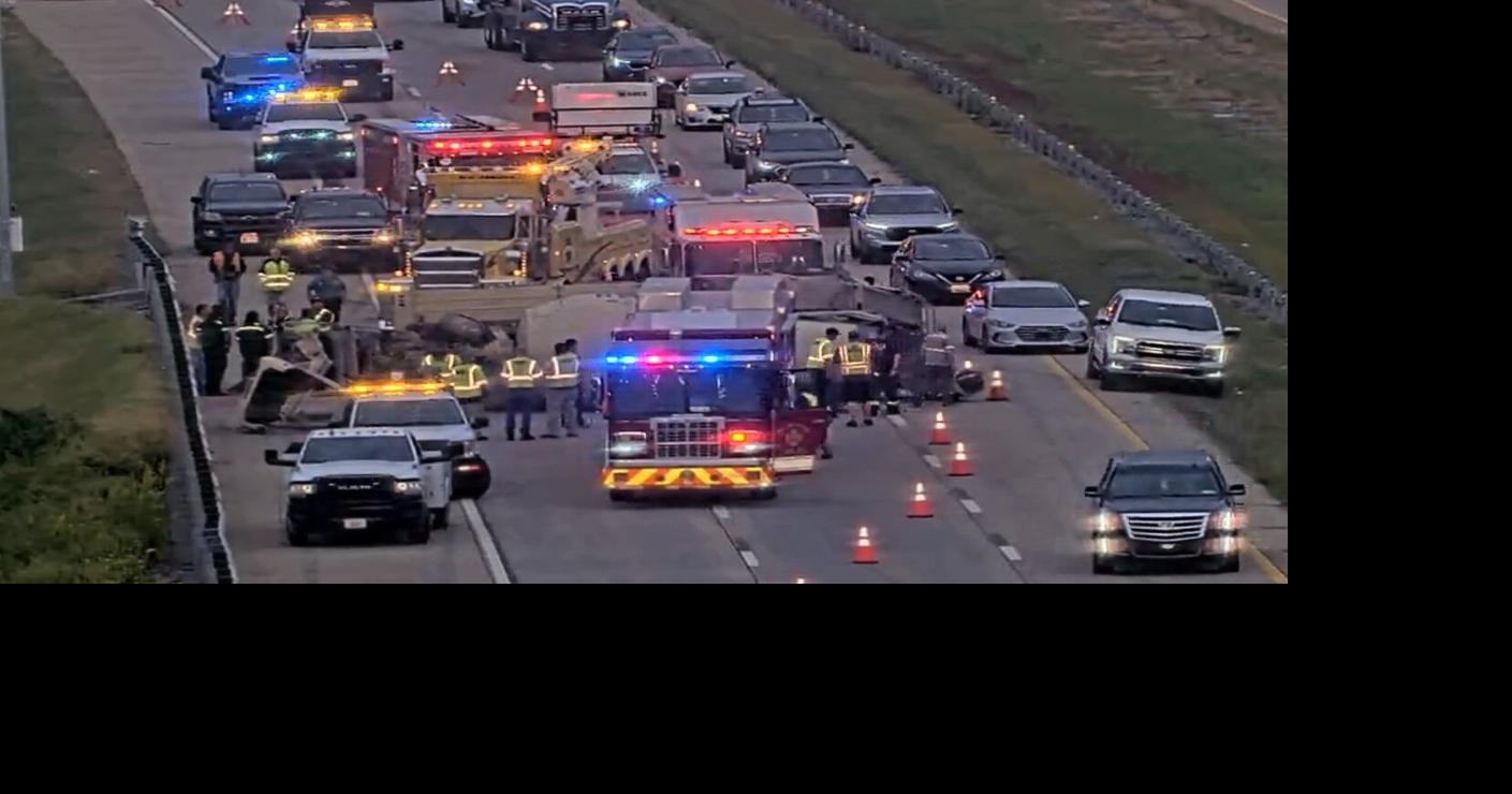 Rollover cement mixer jams traffic solid | The Latest from WDEL News ...