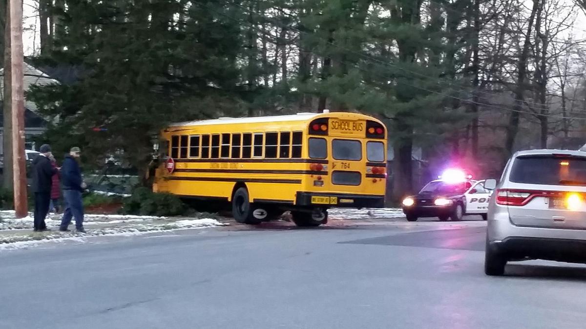 Christina school bus fishtails on black ice in Newark, injures driver ...