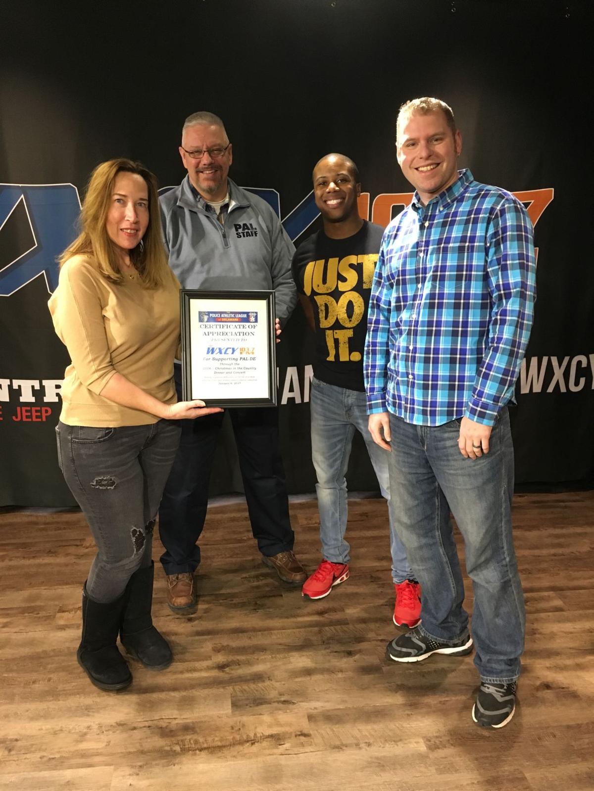 Delmarva Broadcasting's WXCY raises $6K for New Castle County PAL | The ...