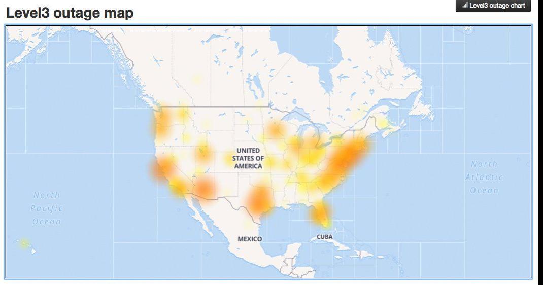 It's not just you: internet service disruption widespread following ...
