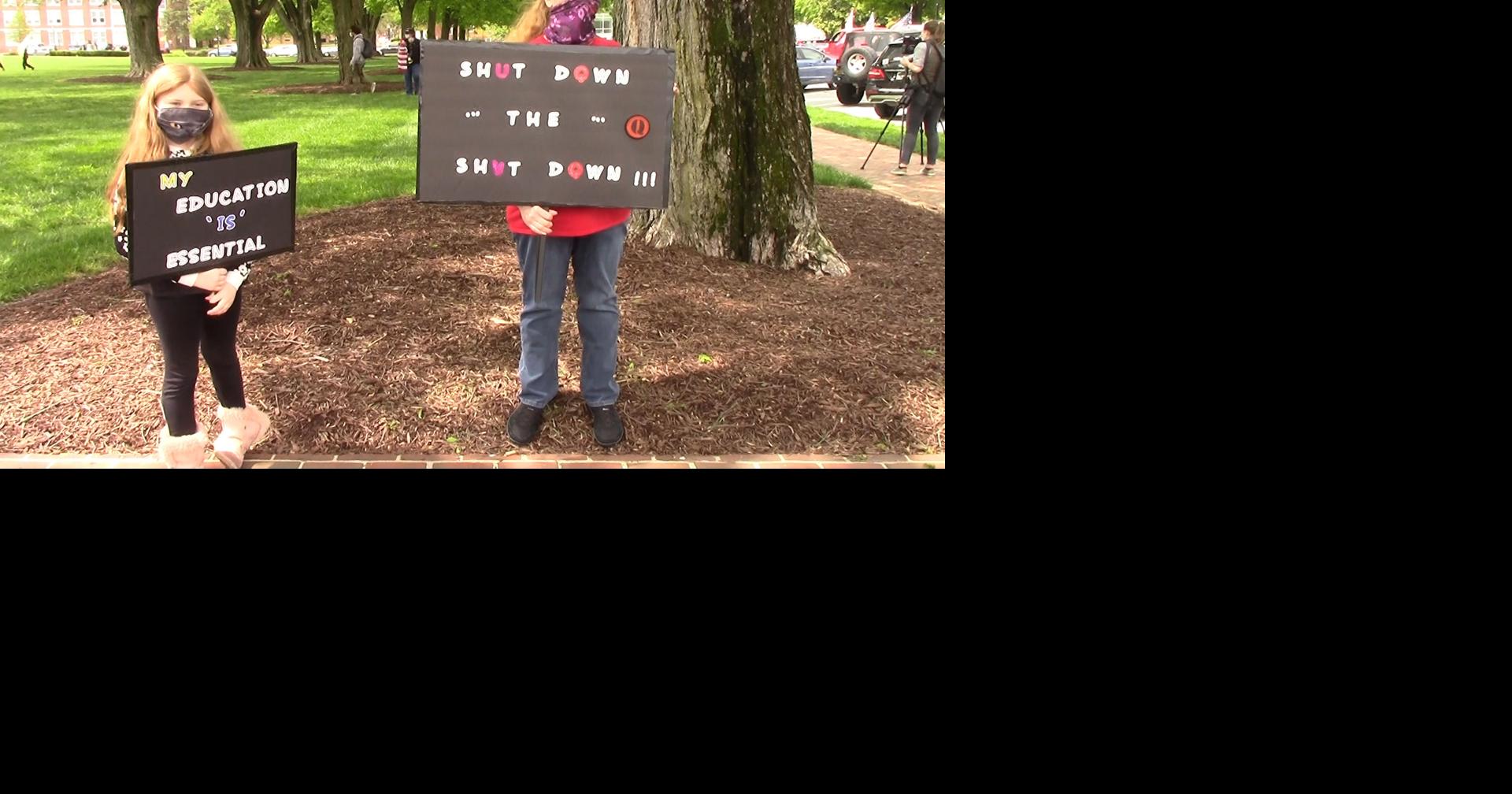 VIDEO | Several hundred rally in Dover to reopen Delaware | Coronavirus ...