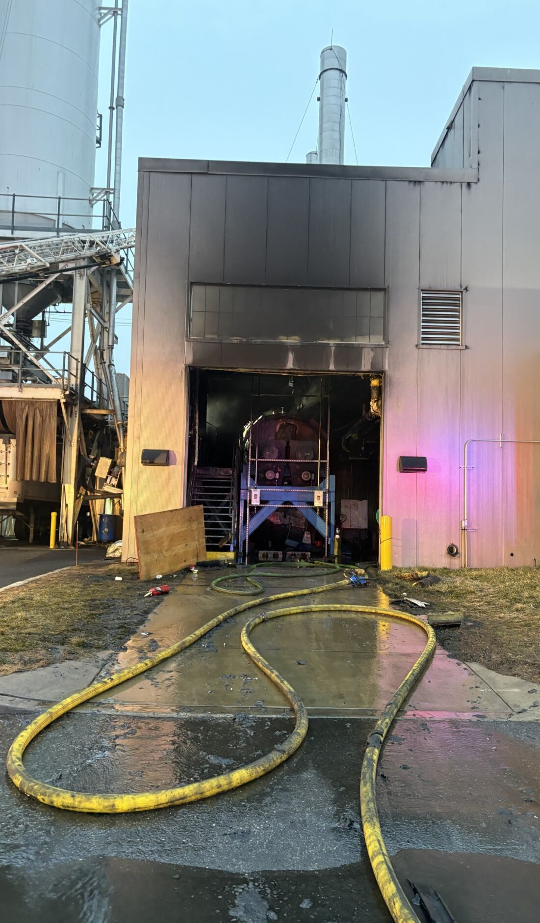 Fire and explosion at Wilmington wastewater treatment plant | The ...