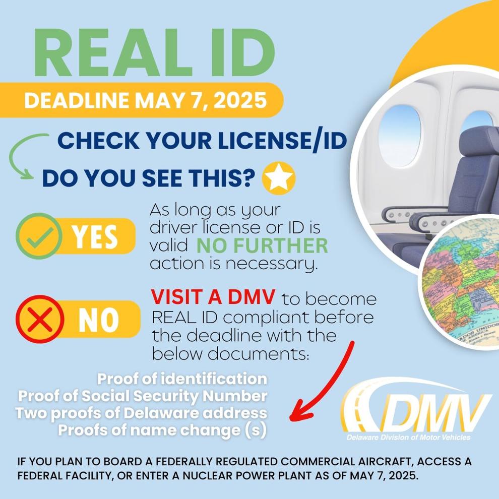 DMV urging Delawareans to get their REAL ID | The Latest from WDEL News ...