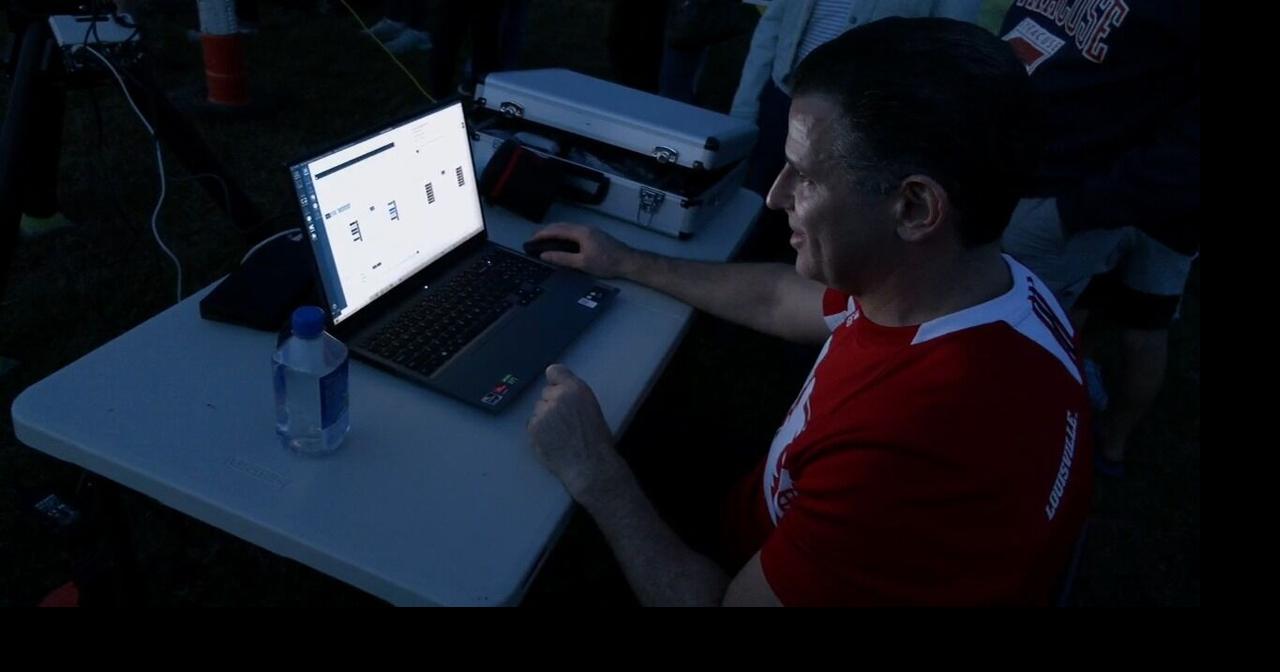 WDRB Chief Meteorologist Marc Weinberg hosted a night under the stars ...